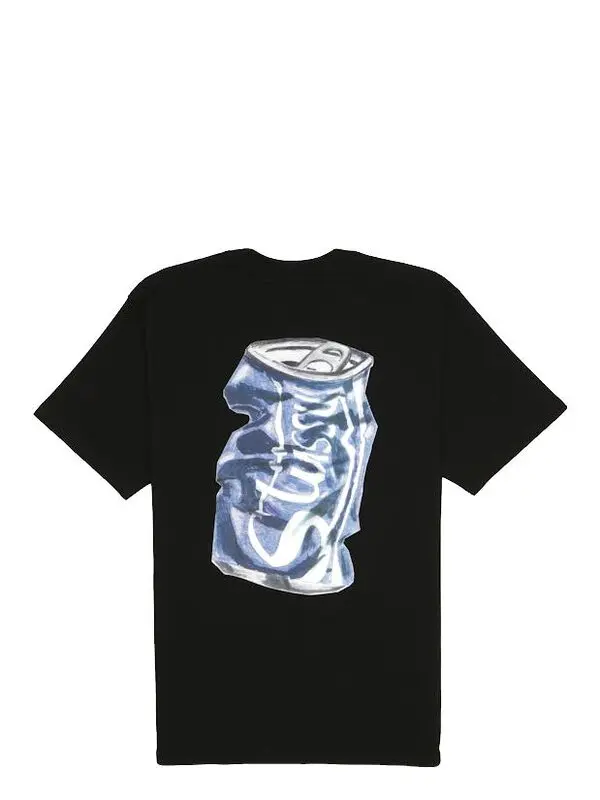 StÜssy Soda Can Tee Shirt - Black
