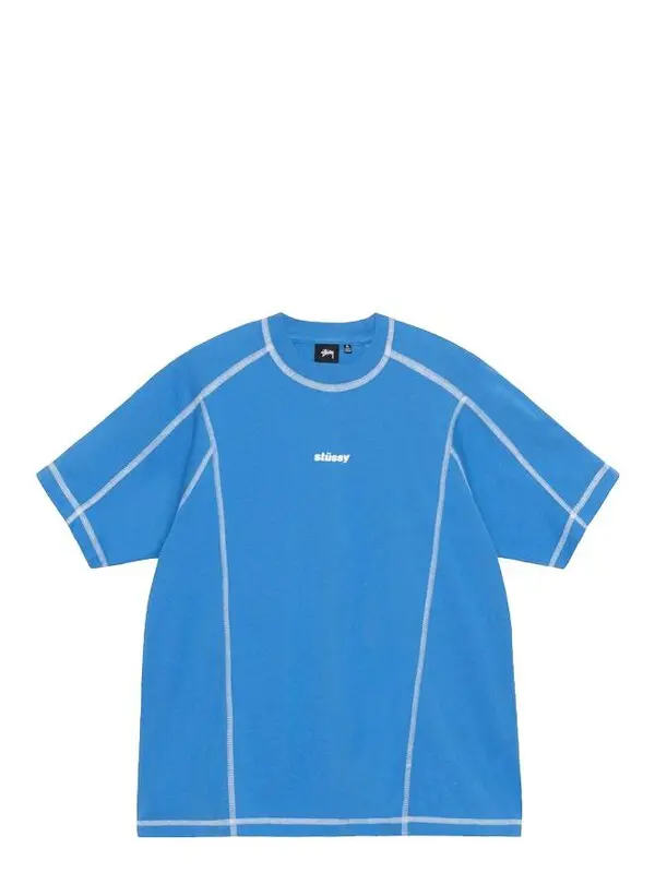 StÜssy Wave Cotton Crew - Blue