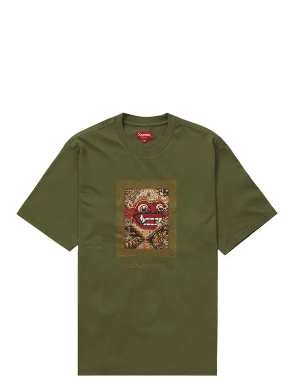 Supreme Barong Patch Short Sleeve Top - Olive