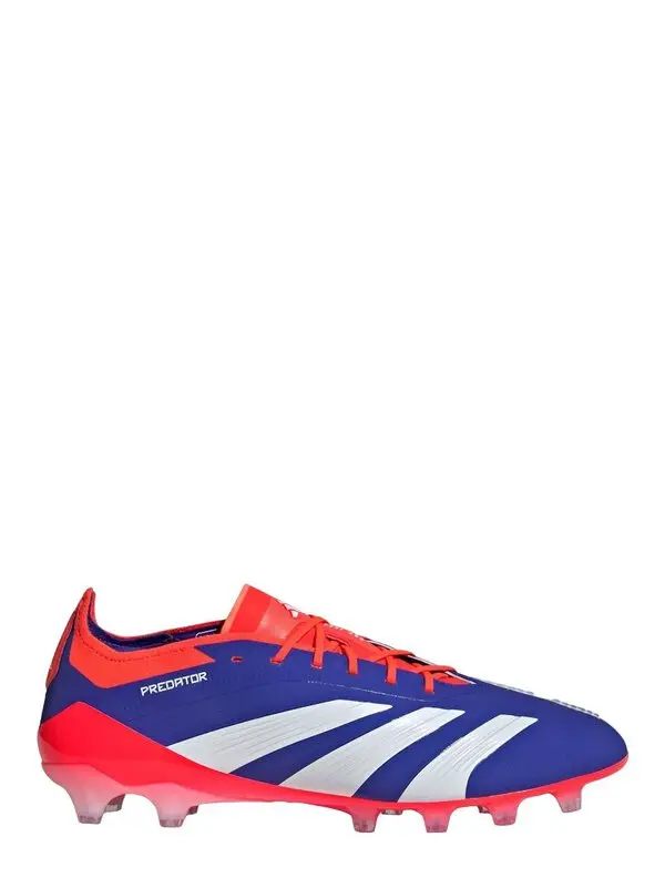 Adidas Predator Elite Ag Athletic Shoes - Lucid Blue/cloud White/solar Red