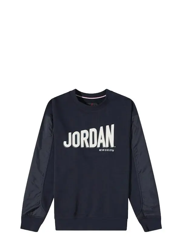 JORDAN Flight Mvp Graphic Crewneck Sweatshirt - Phantom/black