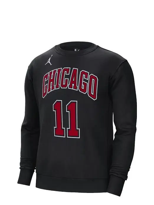 JORDAN Nba Chicago Bulls Demar Derozan Courtside Statement Edition Sweatshirt - Black