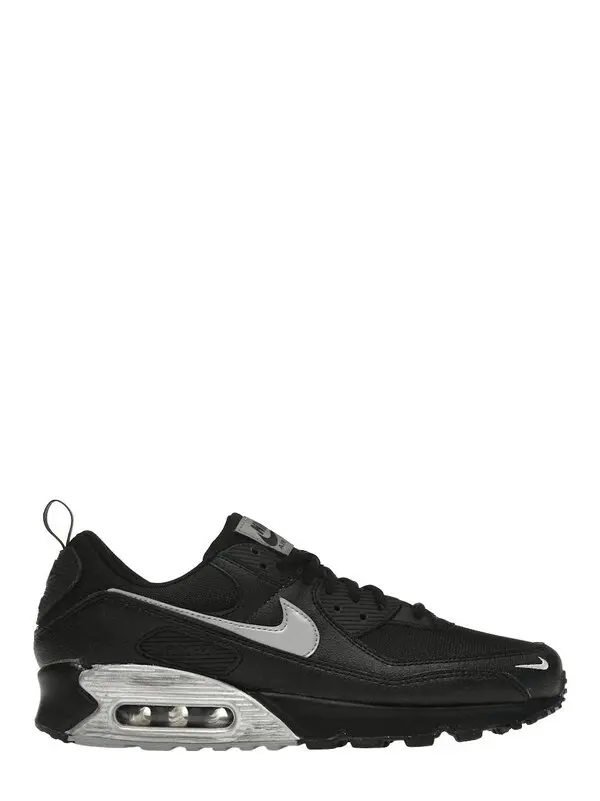 Nike Air Max 90 Mini Swooshin Sneakers - Black/metallic Silver