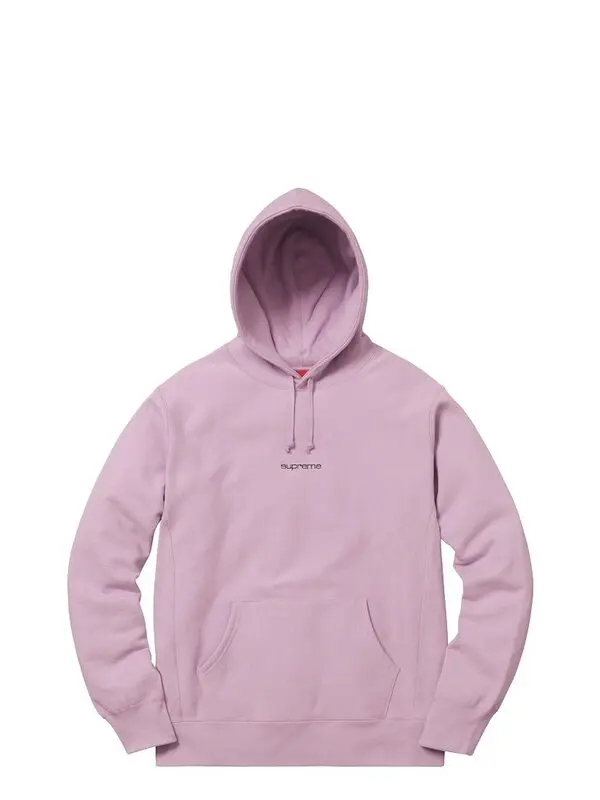 Supreme Compact Logo Hoodie - Pale Violet