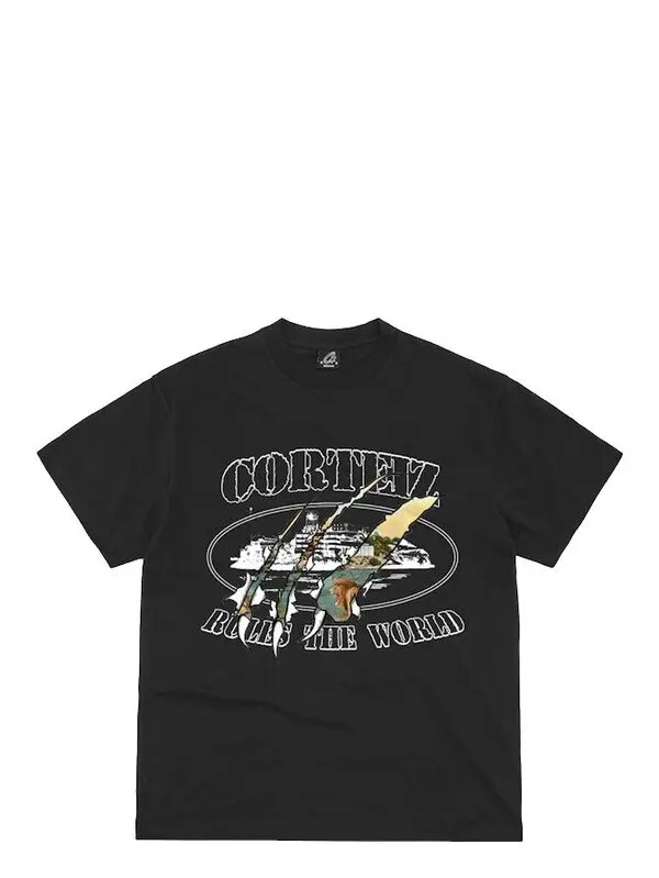 CORTEIZ Narnia Rip Tee Shirt - Black