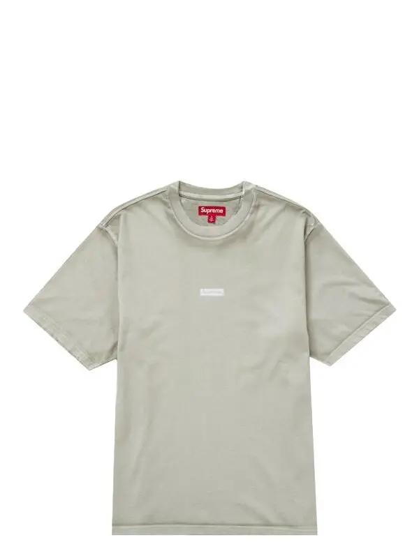 Supreme Overprint Small Box Short Sleeve Top - Grey