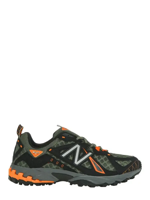 NEW BALANCE 610 Sneakers - Dark Olivine/black/tangerine