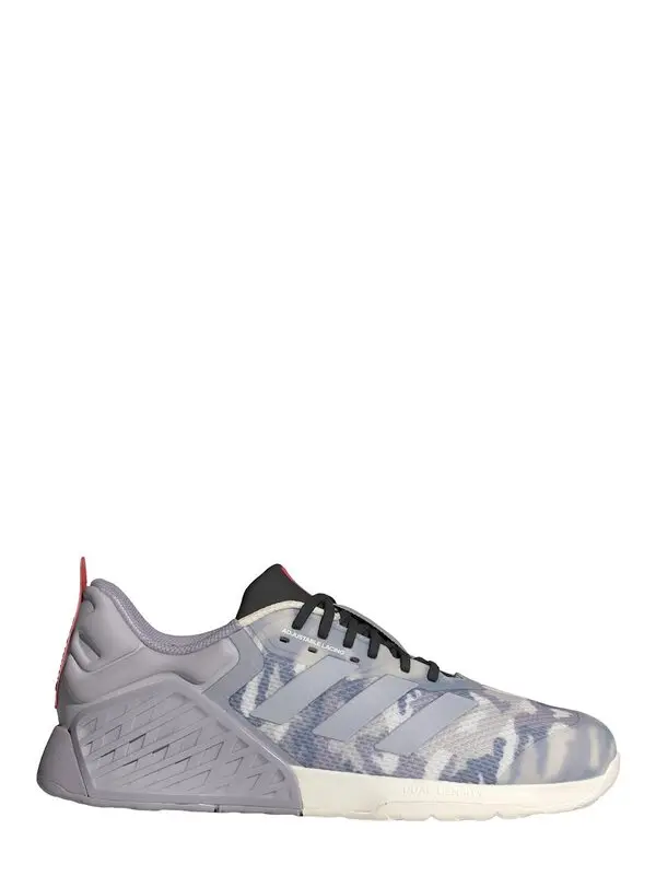 Adidas Dropset 3 Gfx Sneakers - Chalk White/glory Grey/bright Red