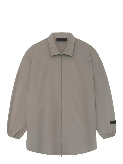 Fear Of God Essentials Core Collection Nylon Overshirt - Dust