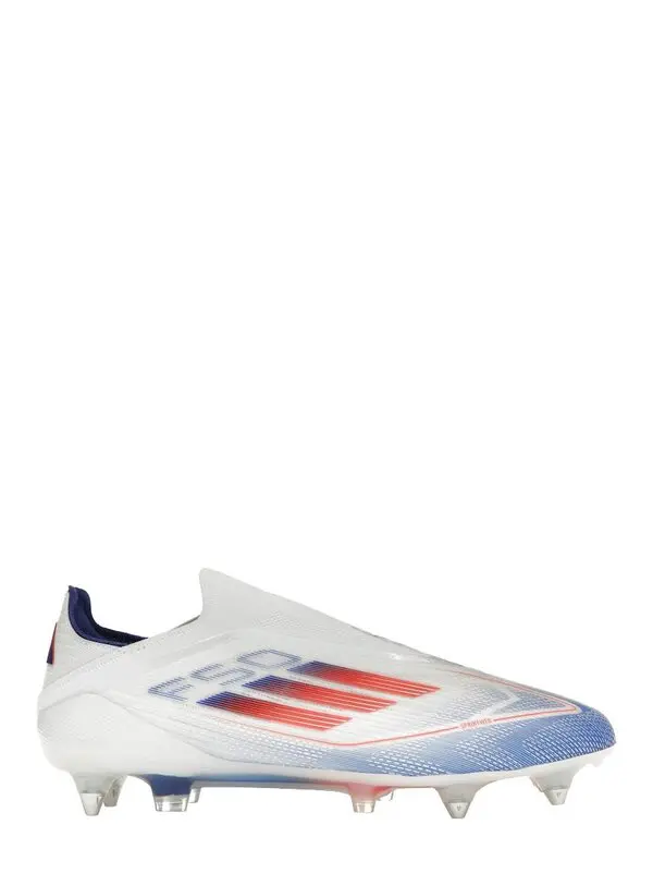 Adidas F50 Elite Laceless Sg - Cloud White/solar Red/lucid Blue