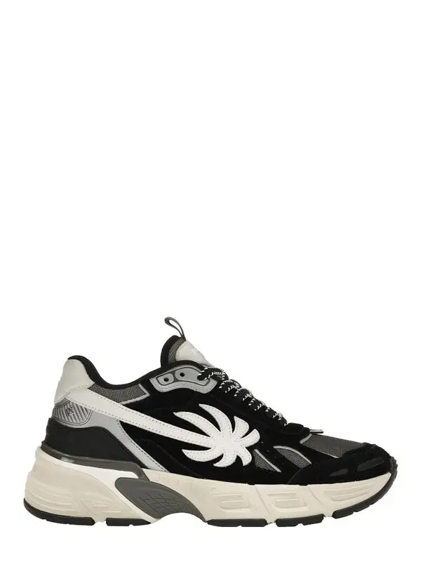 Palm Angels The Palm Runnerin Sneakers - Black/white