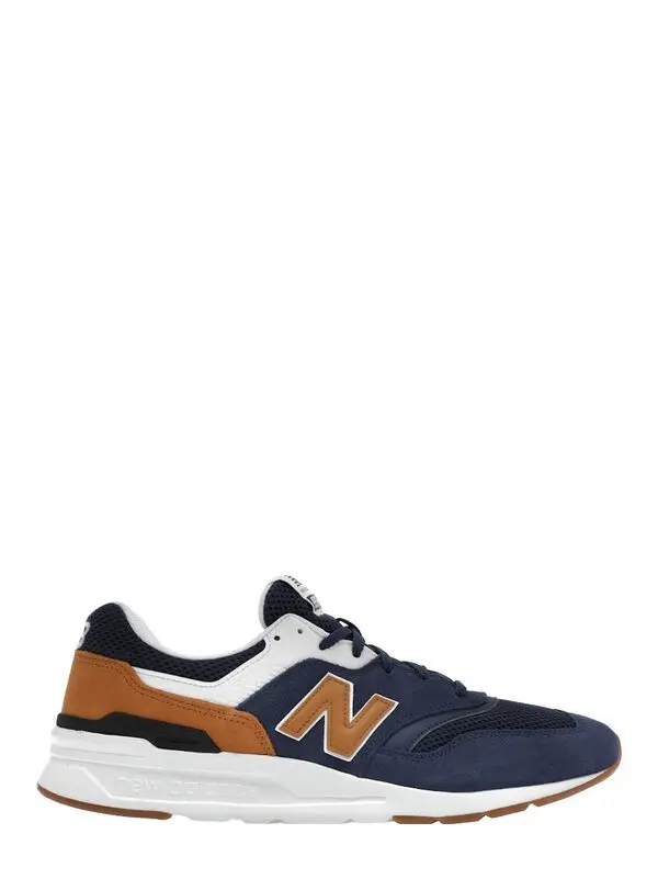 NEW BALANCE 997hin Sneakers - Navy Blue/tobacco
