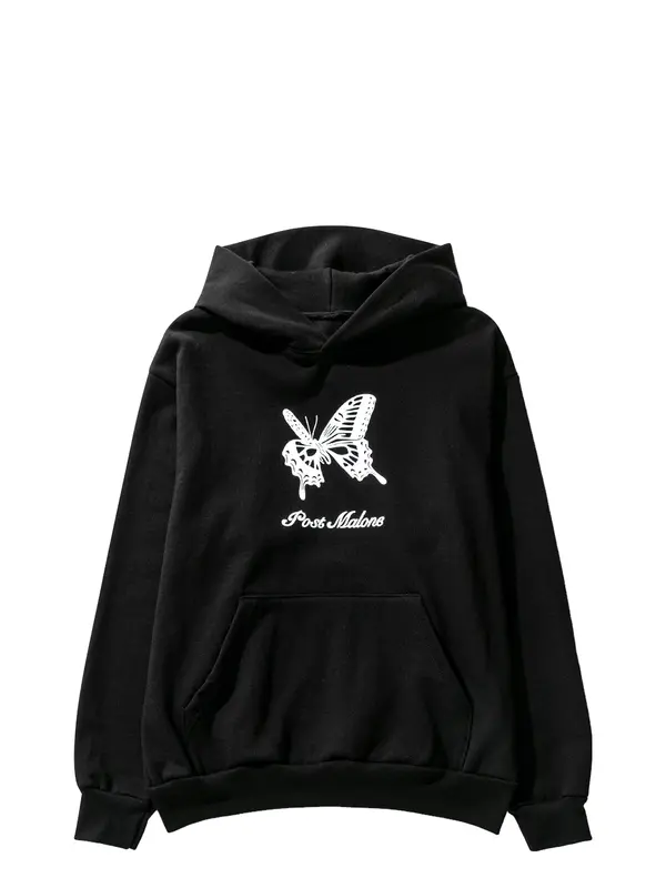 VERDY X Post Malone Pullover Hoodie - Black