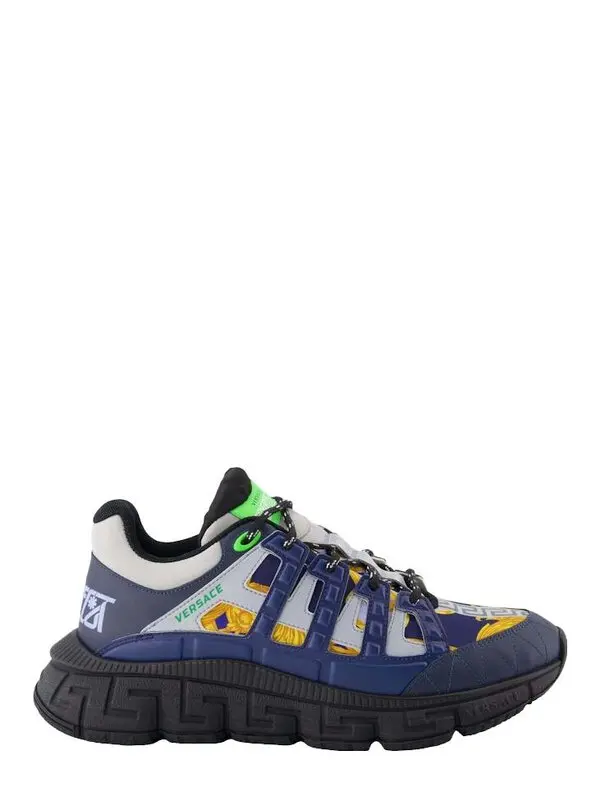 Versace Trigreca Sneakers - Blue