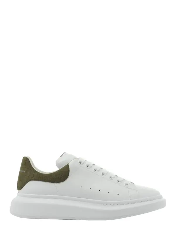 Alexander McQueen Oversized Sneakers - White/khaki