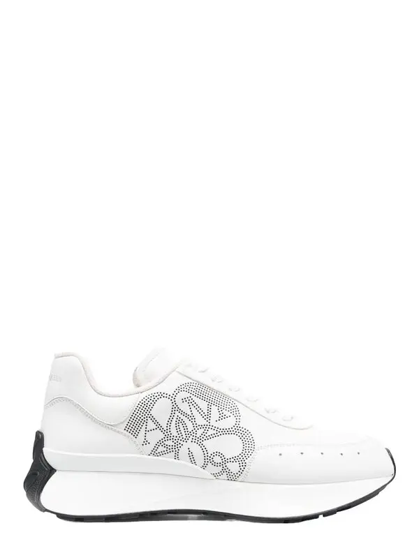 Alexander McQueen Sprint Runner Sneakers - White/black