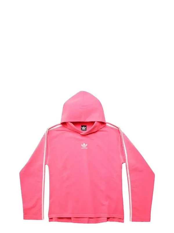 Balenciaga X Adidas No Rib Hoodie Medium Fit - Neon Pink