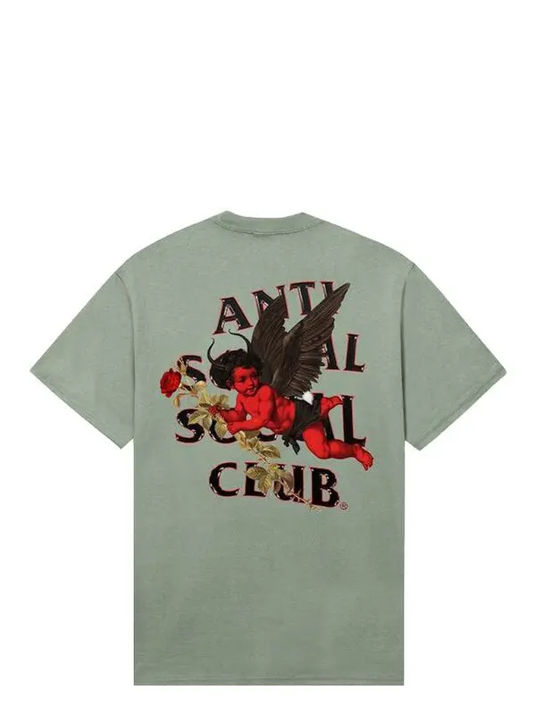 ANTI SOCIAL SOCIAL CLUB Hierarchy Tee Shirt - Green