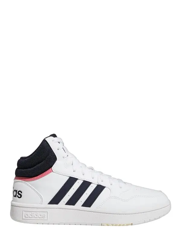 Adidas Hoops 3.0 Mid Classic Sneakers - Cloud White/legend Ink