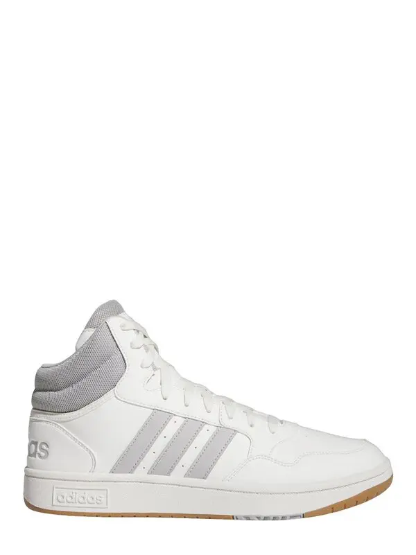 Adidas Hoops 3.0 Mid Sneakers - Core White/grey Two/gum