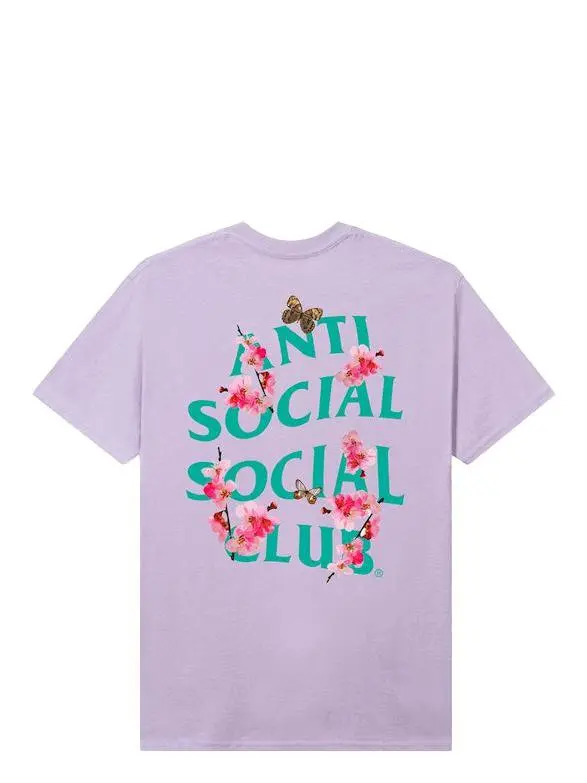 ANTI SOCIAL SOCIAL CLUB Kkotch Tee Shirt - Lavender