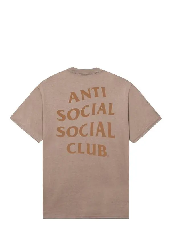 ANTI SOCIAL SOCIAL CLUB Mind Games Tee Shirt - Sand