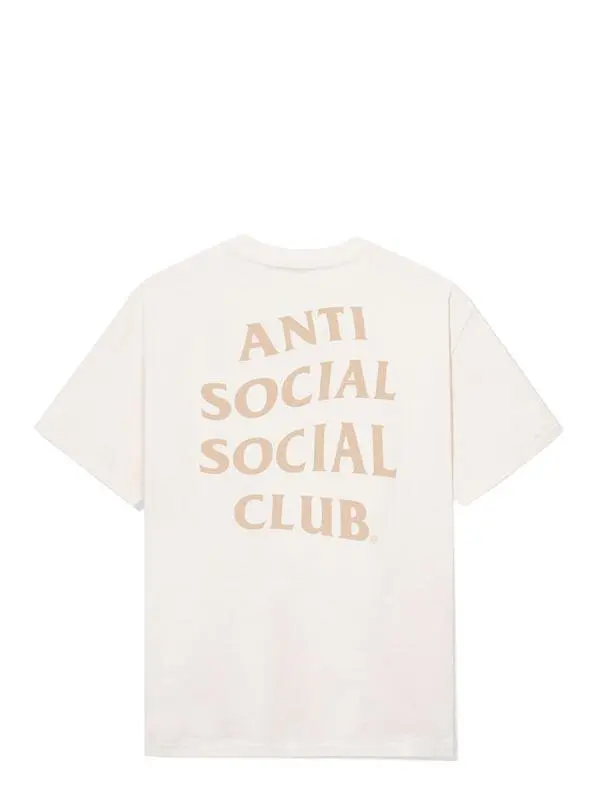 ANTI SOCIAL SOCIAL CLUB Mind Games Tee Shirt - Natural