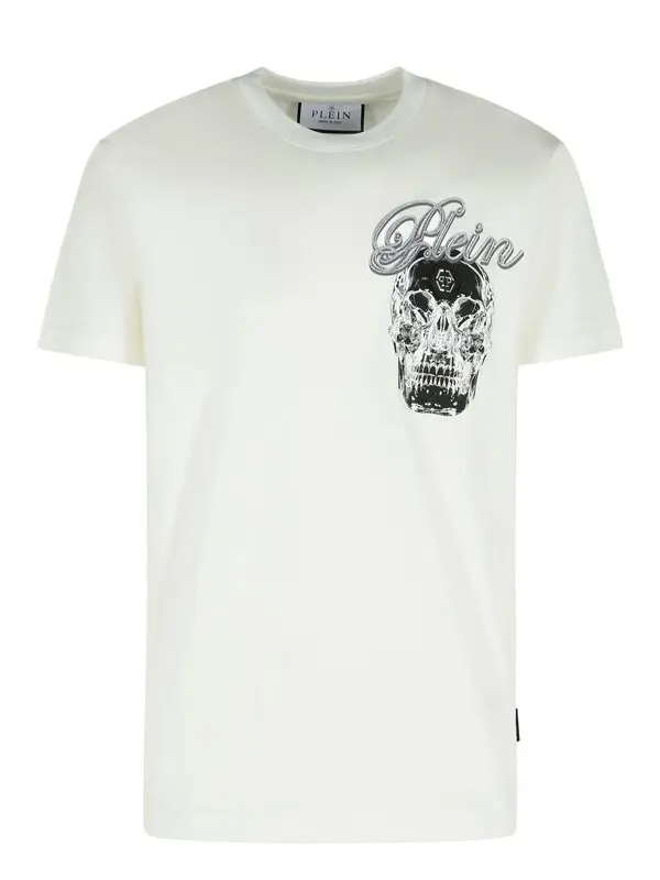 Philipp Plein Cotton T-shirt - White