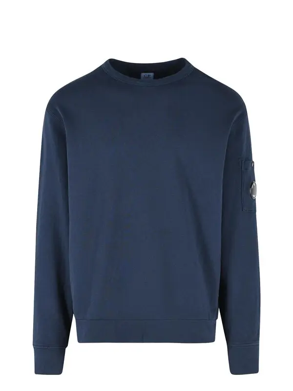 C.P. COMPANY Cotton Sweatshirt - Blue