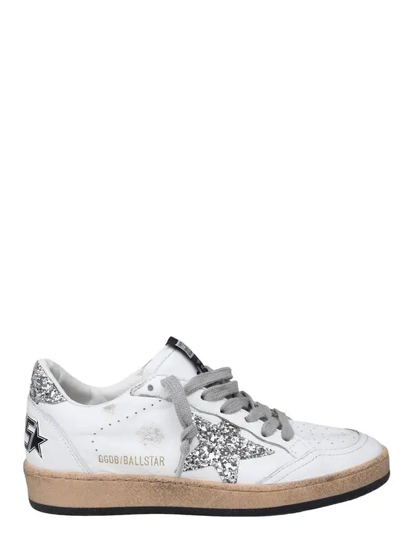 GOLDEN GOOSE Superstar Sneakers In Leather - White