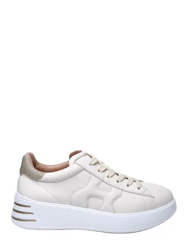 Hogan Leather Rebel H564 Sneaker - Cream