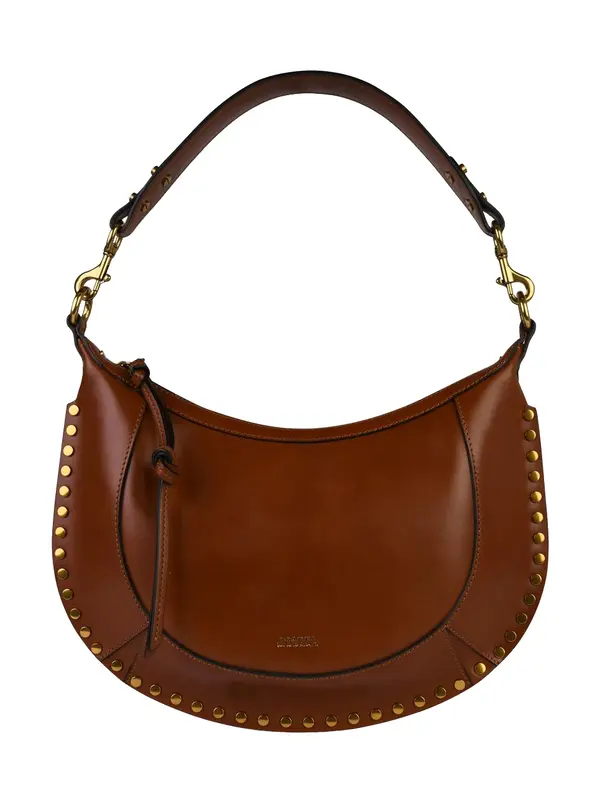 Isabel Marant Naoko Leather Crossbody Bag - Brown