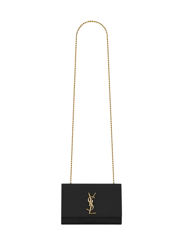 Saint Laurent Kate Small Chain Bag - Black
