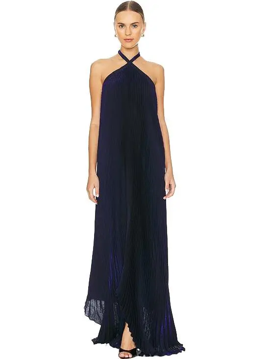 L'IDEE Deesse Gown - Midnight Shimmer