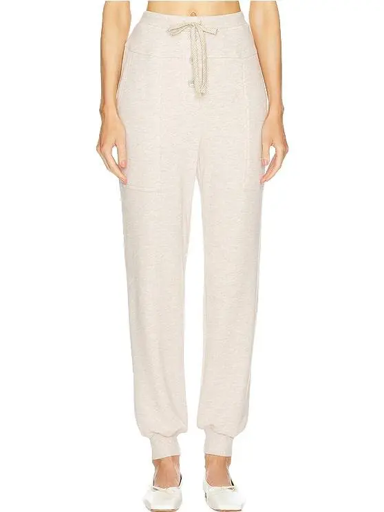 Ulla Johnson Calla Pant - Oatmeal Melange