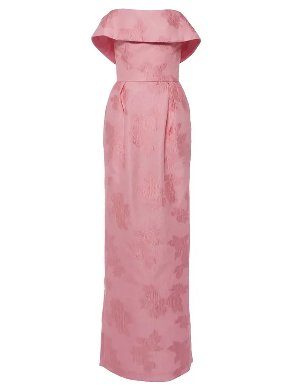 Rebecca Vallance Off-shoulder Gown - Pink