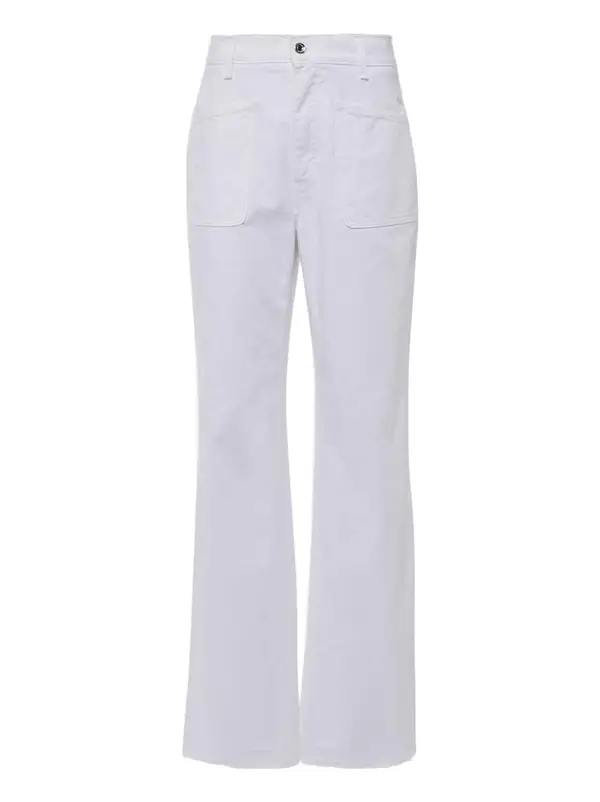 Dolce & Gabbana High-rise Wide-leg Jeans - White
