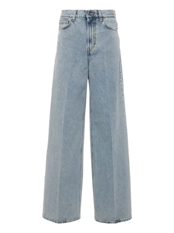 TOTEME High-rise Wide-leg Jeans - Blue