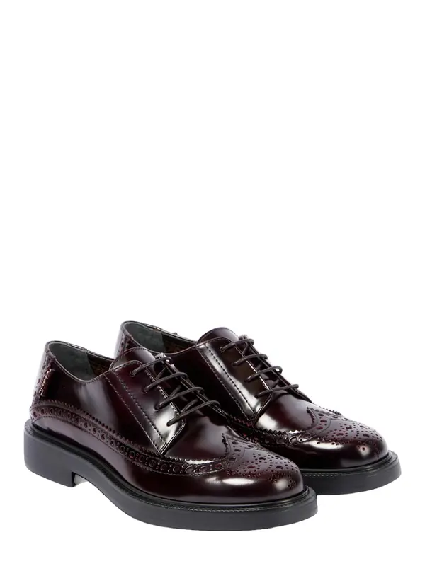 TOD'S Leather Brogues - Brown