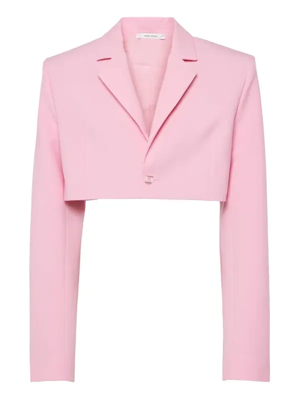 NENSI DOJAKA Cropped Blazer - Pink