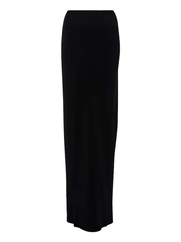 Rick Owens Coda Maxi Skirt - Black