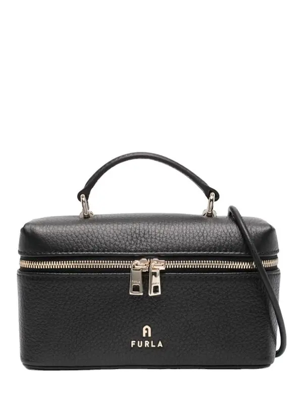 Furla Camelia Mini Leather Bag - Black