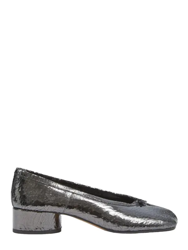 MAISON MARGIELA Tabi 30mm Leather Ballerinas - Grey