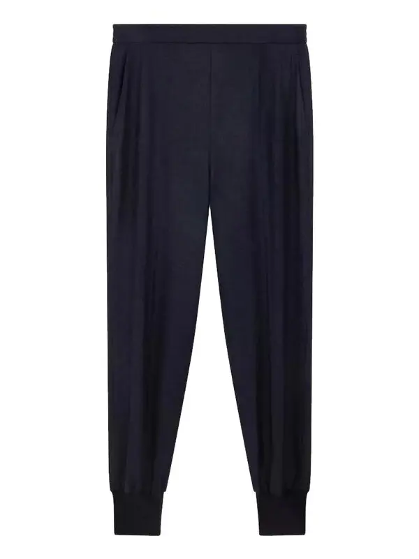 Stella McCartney Wool Flannel Jogger - Blue