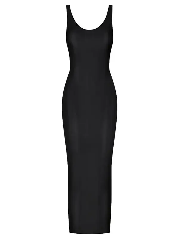MAISON CLOSE Double Sens Shapewear Maxi Dress - Black
