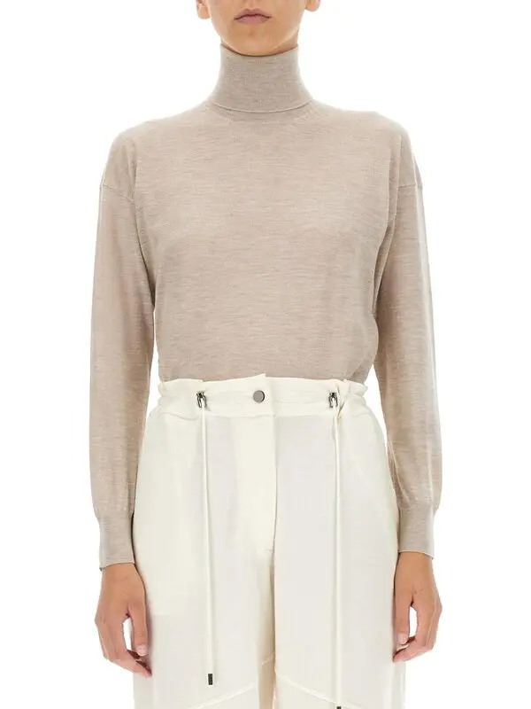 TOM FORD Turtleneck Top - Beige