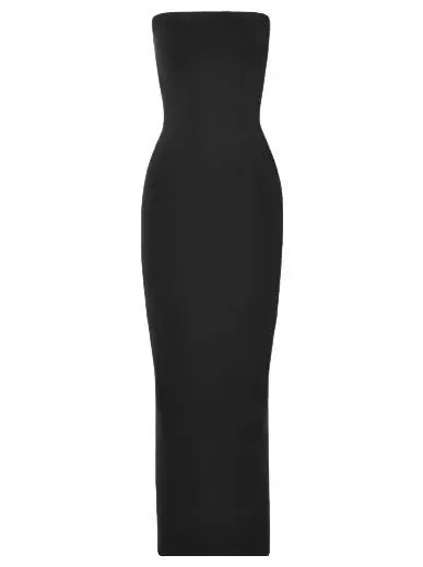 Wolford Fatal Strapless Maxi Dress - Black