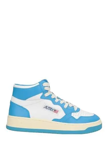 AUTRY High-top Leather Sneakers - Blue