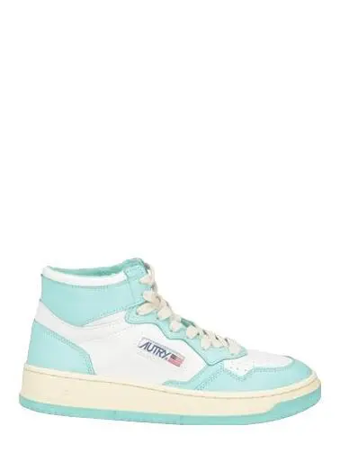 AUTRY High-top Leather Sneakers - Blue