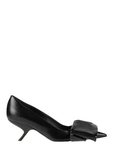 FERRAGAMO Erica 55 Leather Pumps - Black